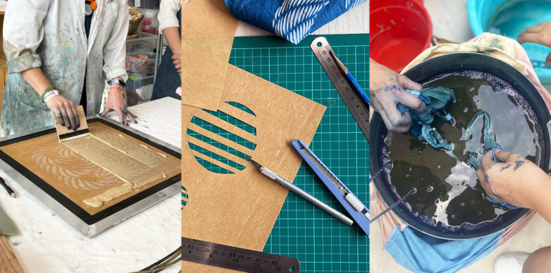 Make Your Own Stencil: Indigo Dyeing Experience - CHAT (Centre for Heritage, Arts and Textile)